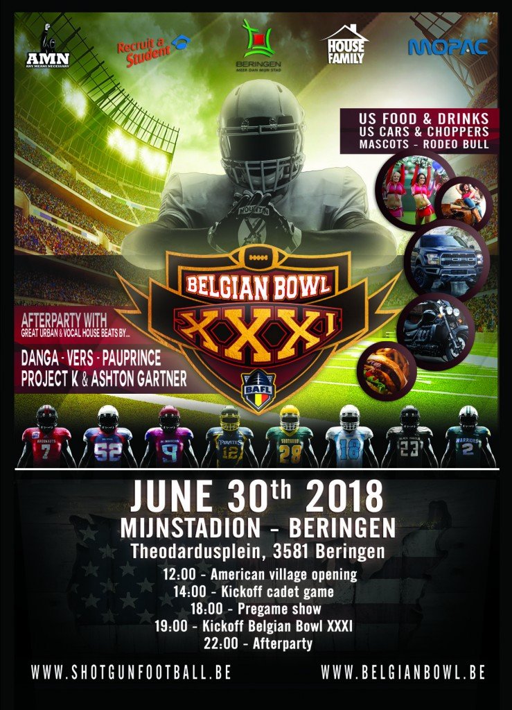 Belgian Bowl – BAFL – Belgian American Football League